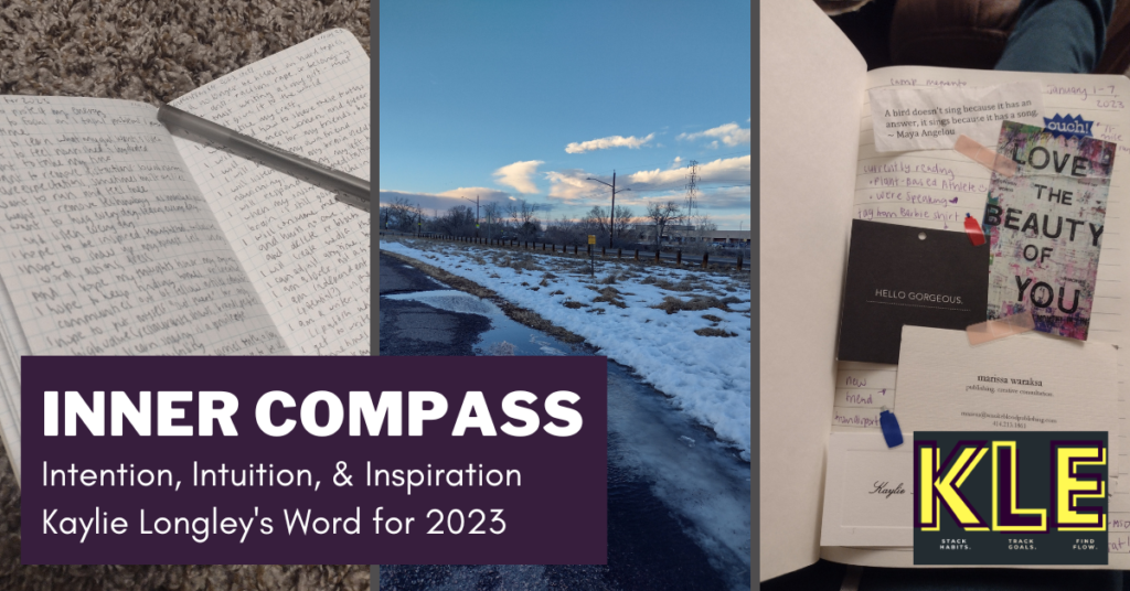 Inner Compass: Intentions, Intuition, & Inspiration – Hi, I'm Kaylie.